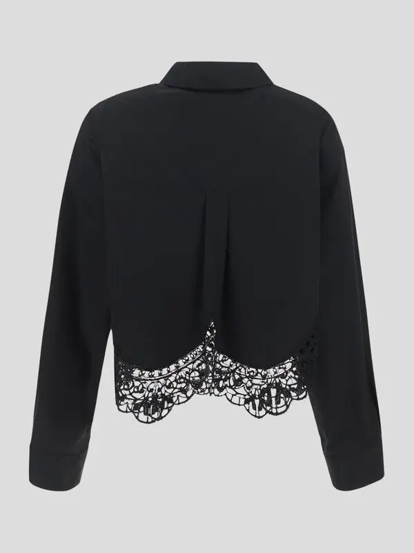 Burberry Lace-detailed Shirt
