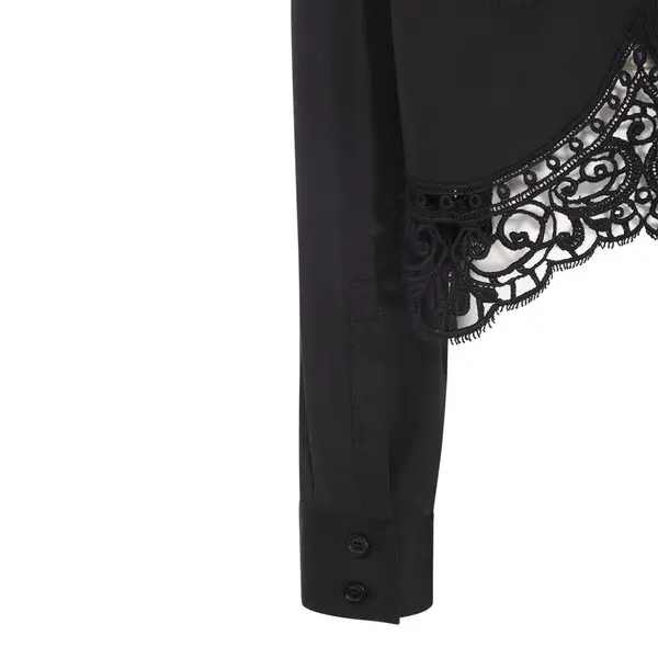 Burberry Lace-detailed Shirt
