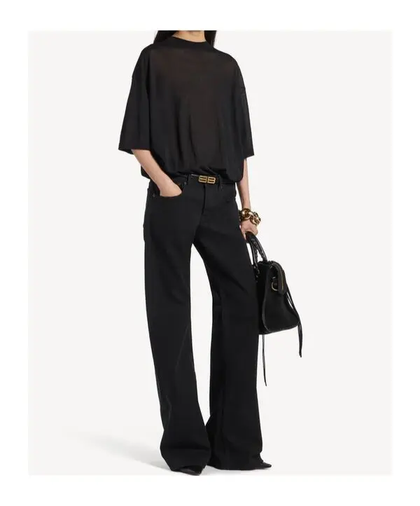 Balenciaga Loose Fit Bodysuit Top
