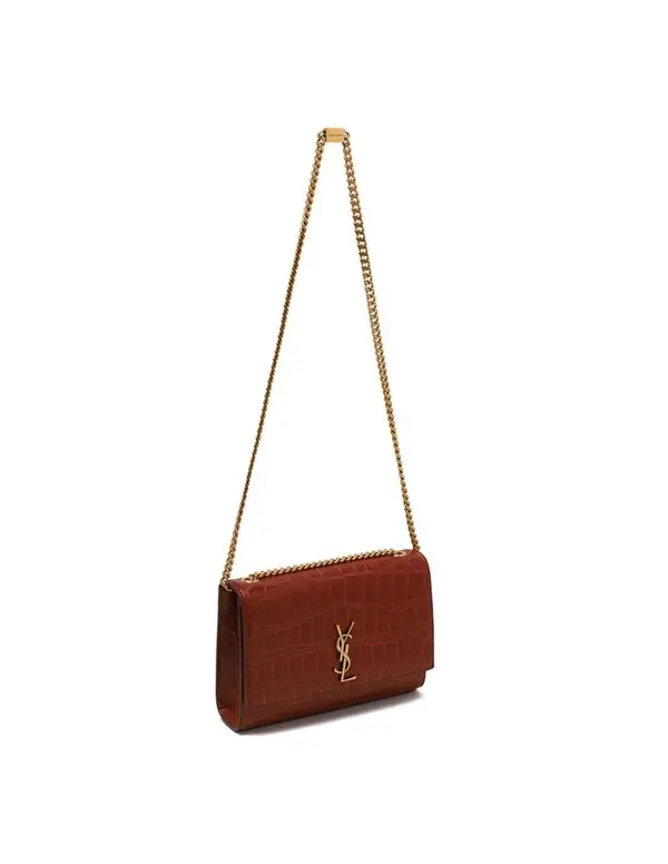 Saint Laurent Kate Small Shoulder Bag - Brown