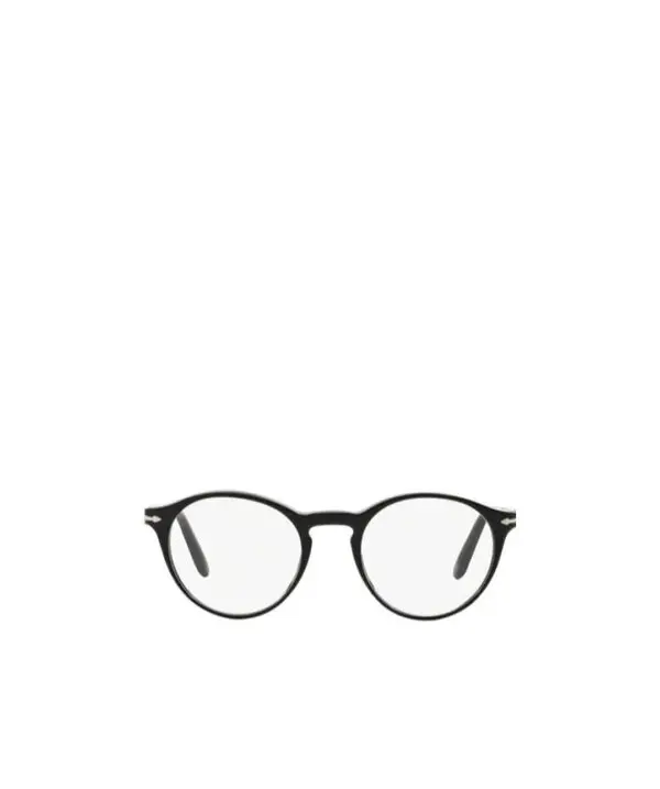 Persol Logo Flat Mirror Eyeglasses - White