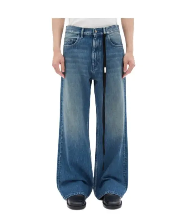 ANN DEMEULEMEESTER Relaxed Flared Jeans - Blue
