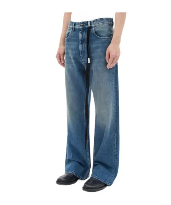 ANN DEMEULEMEESTER Relaxed Flared Jeans - Blue