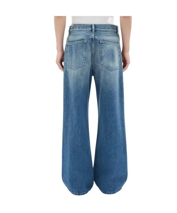 ANN DEMEULEMEESTER Relaxed Flared Jeans - Blue
