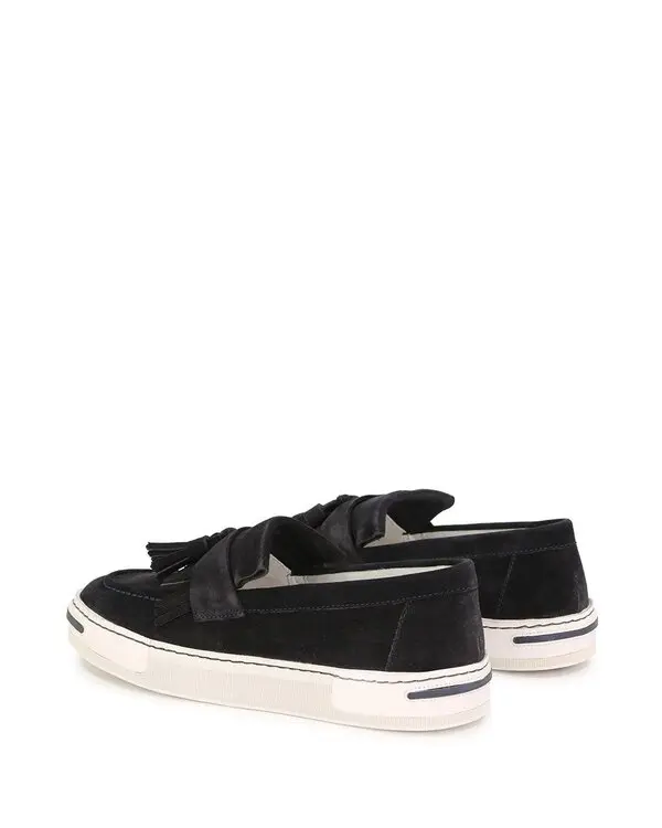 Emporio Armani Flat Shoes With Fringed Detail