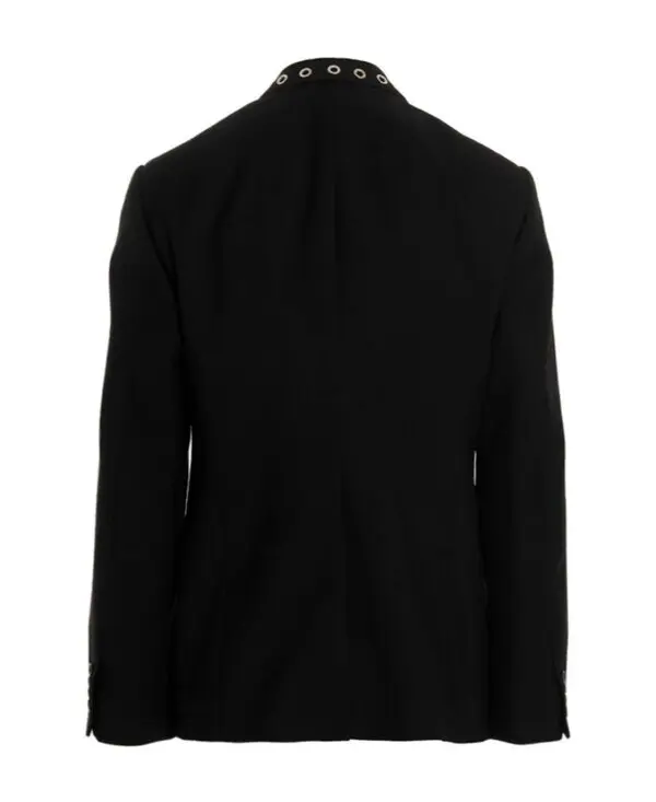 Alexander McQueen Eyelets Single-breasted Jacket