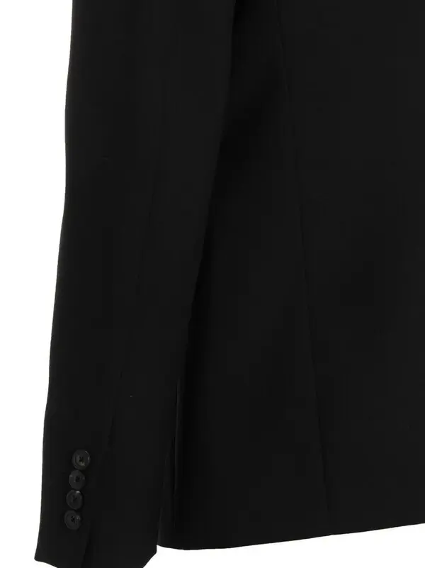 Alexander McQueen Eyelets Single-breasted Jacket