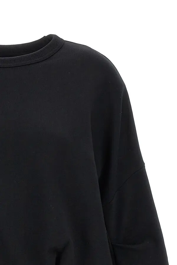 Dries Van Noten Draped Sweatshirt - Black