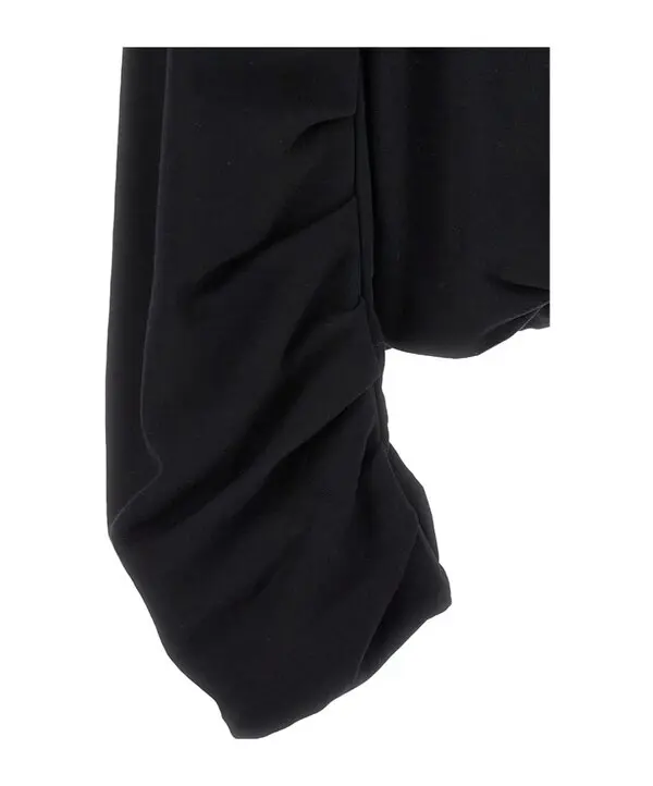 Dries Van Noten Draped Sweatshirt - Black
