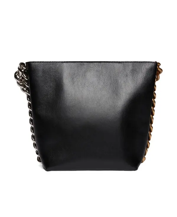 Stella McCartney Frayme Bucket Bag With Falabella Chain