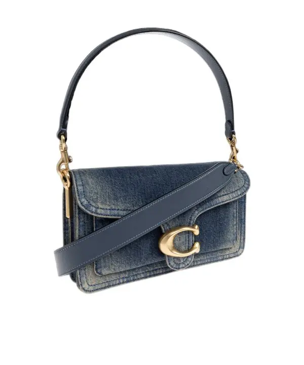 COACH Tabby 26 Denim Shoulder Bag