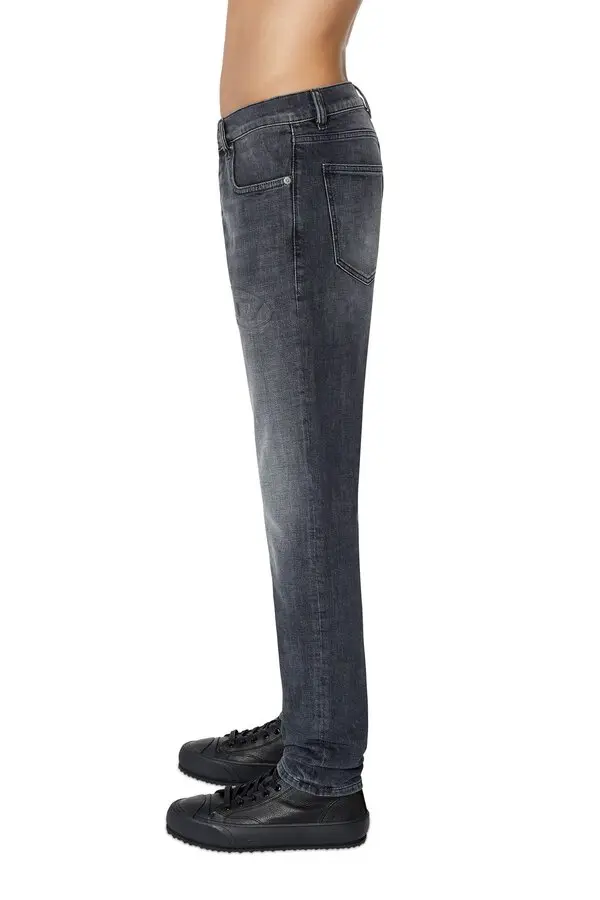 DIESEL® D-strukt Mid-rise Jeans - Black