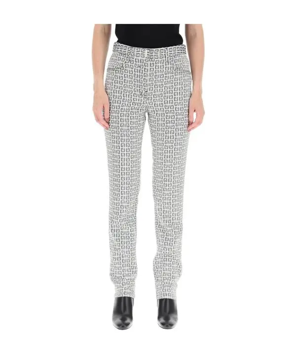 Givenchy 4g Monogram Jacquard Jeans