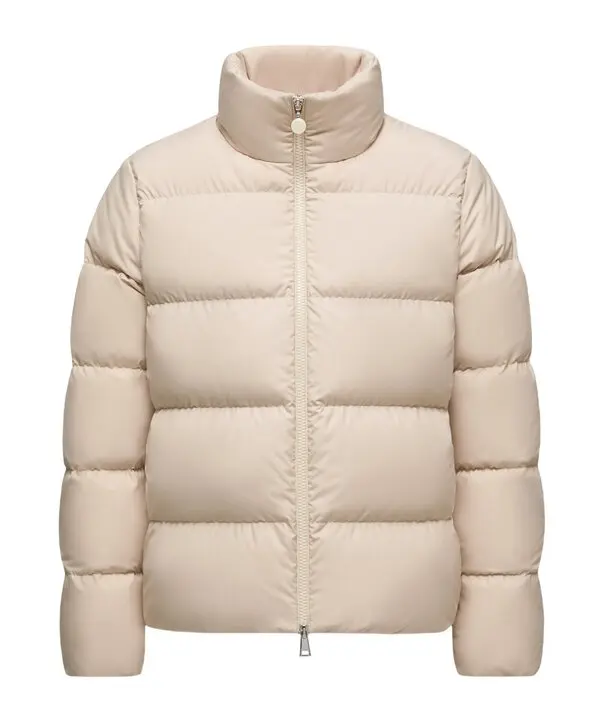 Moncler Mauzun Zip-up Puffer Jacket - Light Beige