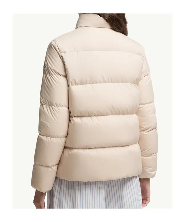 Moncler Mauzun Zip-up Puffer Jacket - Light Beige