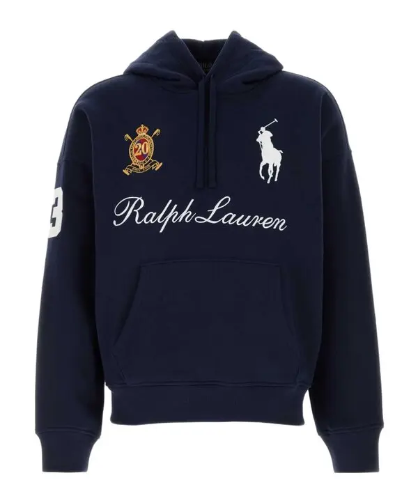 Polo Ralph Lauren Logo Printed Drawstring Hoodie