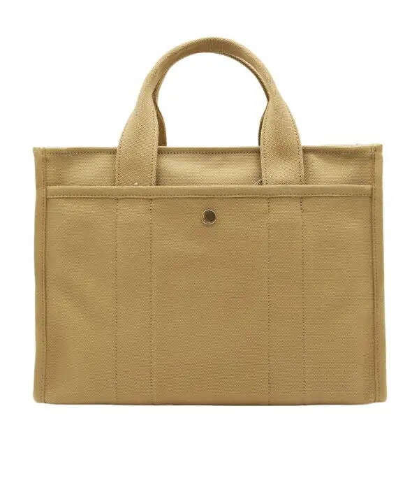 COACH Logo Flocked Zip-up Tote Bag