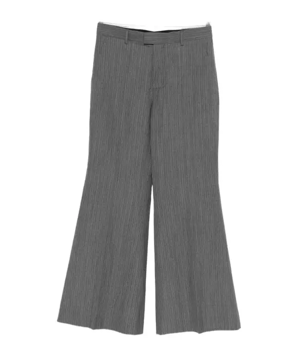 ANN DEMEULEMEESTER Striped Wide-leg Trousers