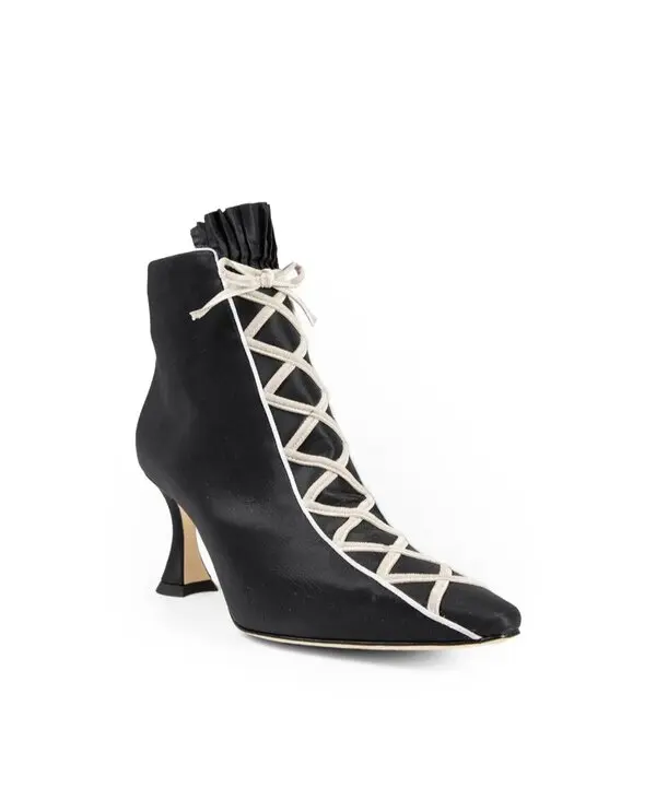Manolo Blahnik Nolhac Ankle Boots