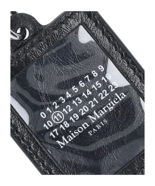 MAISON MARGIELA Logo Detail Metal Keyring