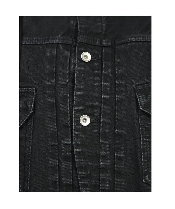 Sacai Single-breasted Cropped Jacket