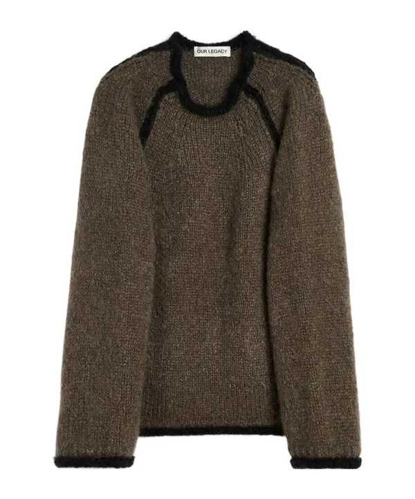 Our Legacy Rider Roundneck Sweater - Brown