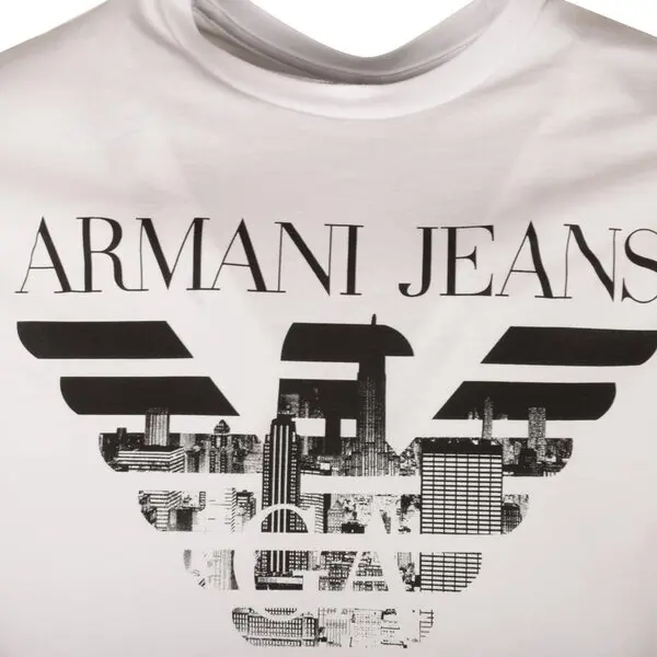 Emporio Armani Logo Details T-shirt - White