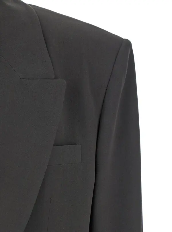 Saint Laurent Single-breasted Blazer - Black