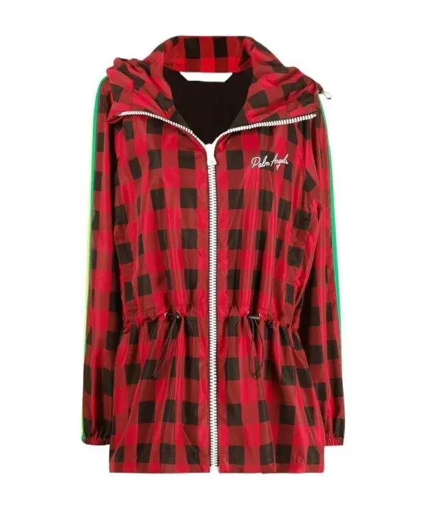 Palm Angels Embroidered Logo Windbreaker