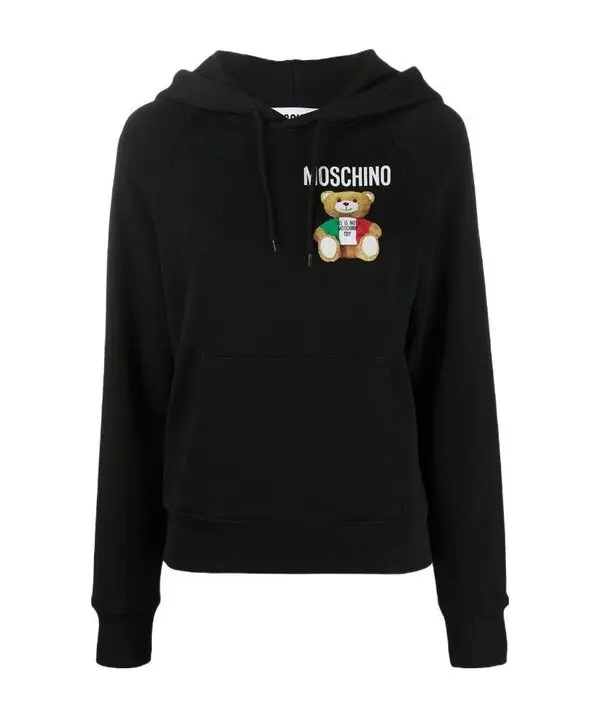 Moschino Teddy Bear Print Hoodie