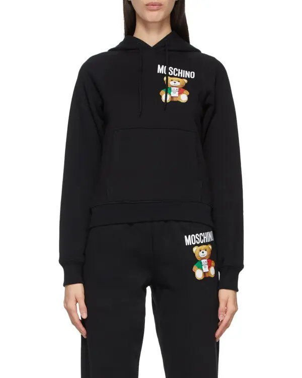 Moschino Teddy Bear Print Hoodie
