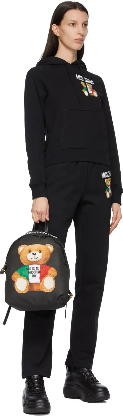 Moschino Teddy Bear Print Hoodie