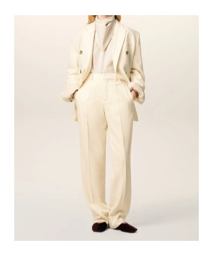 AMI Paris Wide Leg Trousers