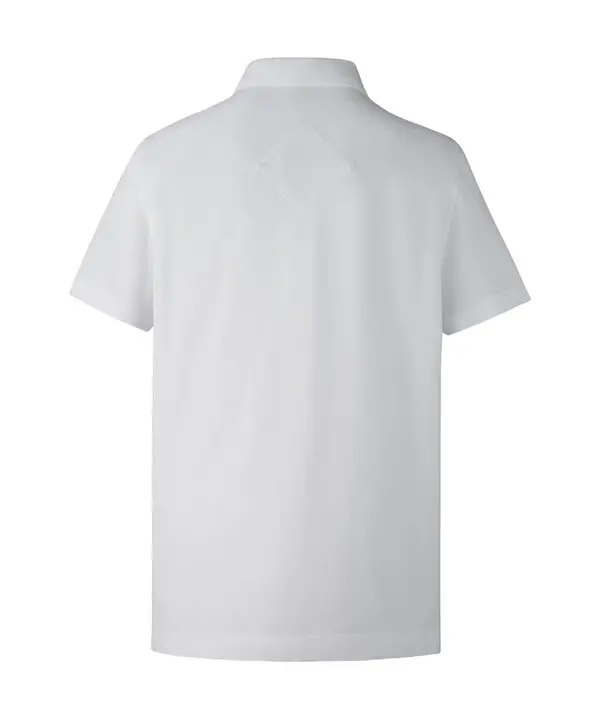 Canada Goose Beckley Logo Patch Polo Shirt - White