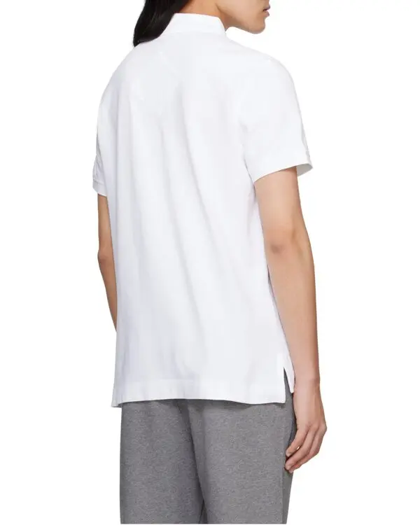 Canada Goose Beckley Logo Patch Polo Shirt - White