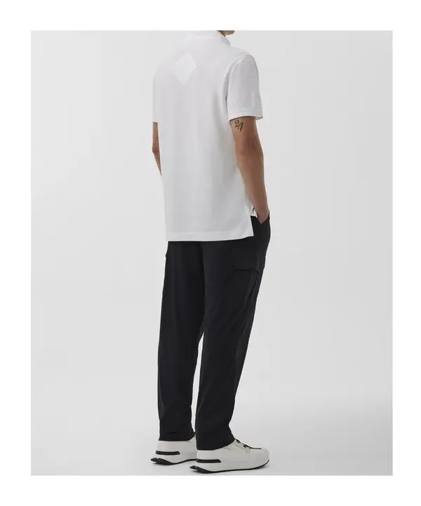 Canada Goose Beckley Logo Patch Polo Shirt - White