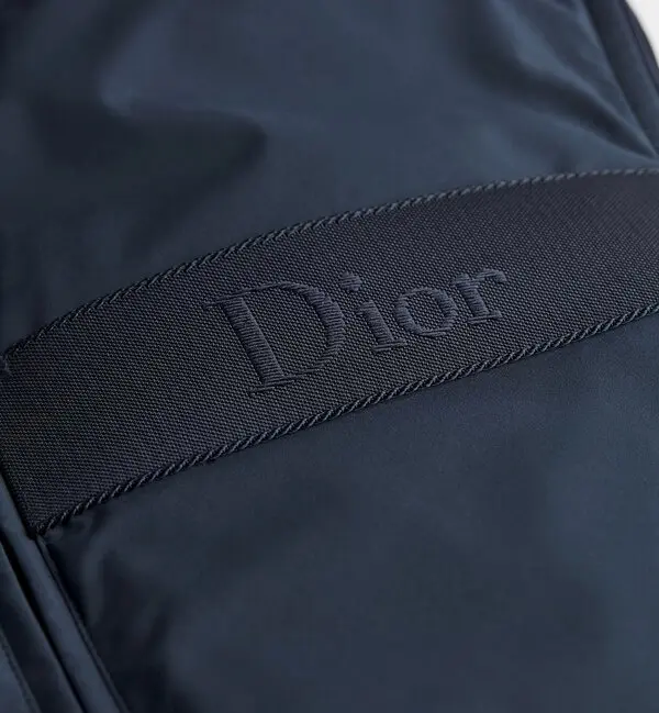 Dior Padded Down Vest With Stand Collar