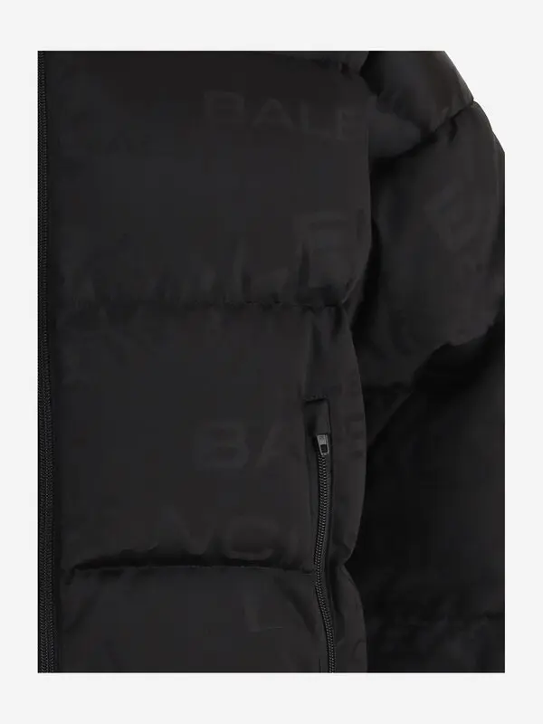 Balenciaga Cropped Puffer Jacket With Logo Detail