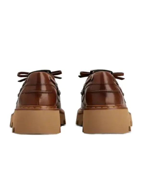 ROGER VIVIER Buckled Loafers - Brown