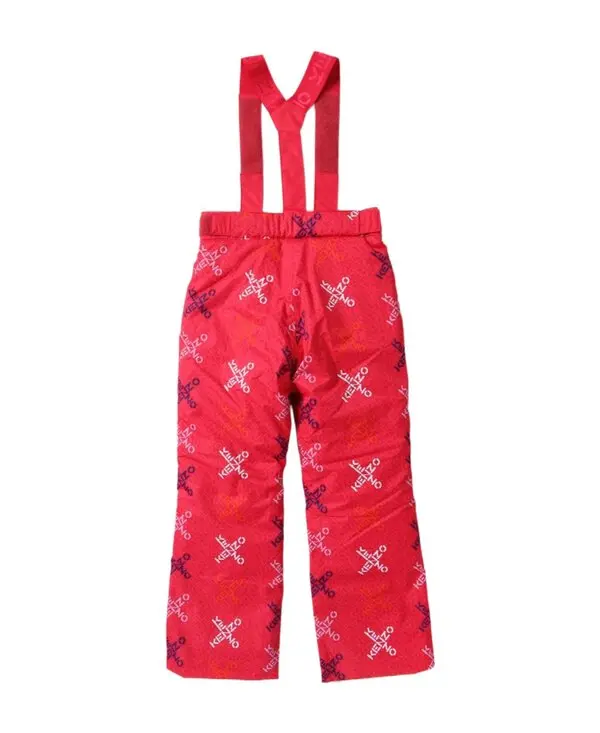 Kenzo Logo Print Salopettes