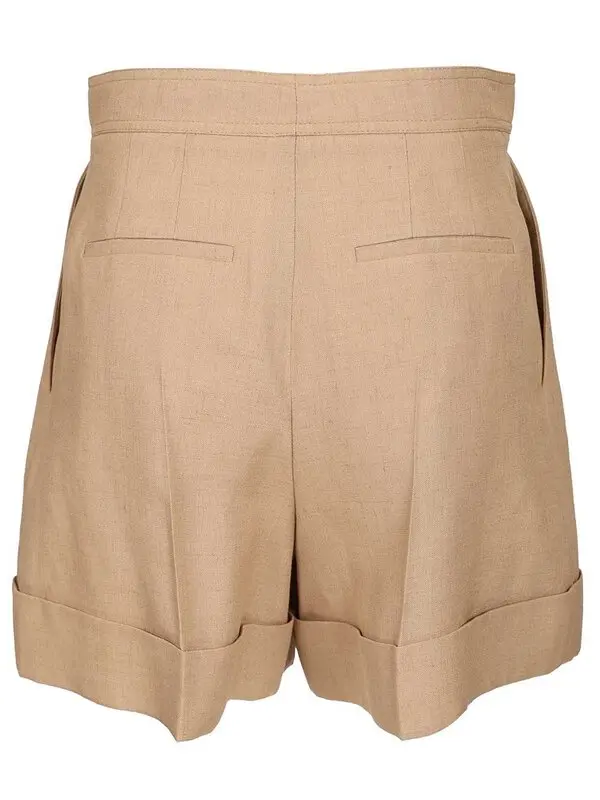 Valentino Garavani Pleated Tailored Shorts