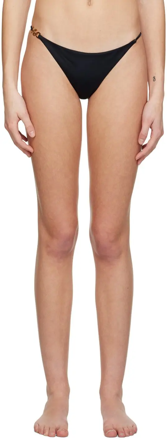 Versace Medusa Detailed Bikini Briefs - Black