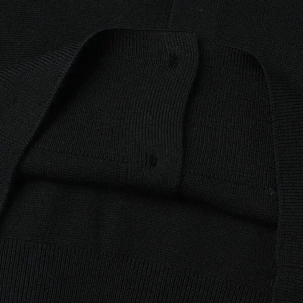 AMI Paris Logo Embroidered V-neck Cardigan