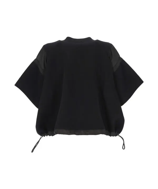 Sacai Short Sleeve Drawstring Top