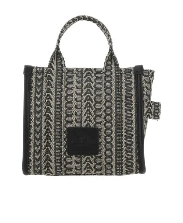 Marc Jacobs Jacquard Monogram Mini Tote Bag - Black