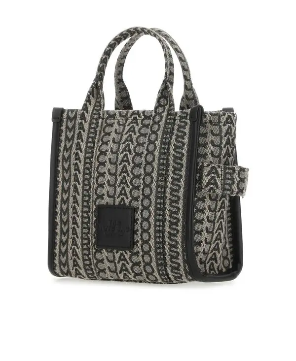 Marc Jacobs Jacquard Monogram Mini Tote Bag - Black