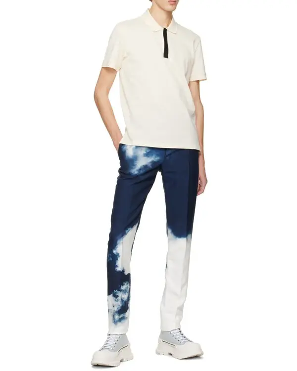 Alexander McQueen Tread Slick Lace-up High Top Sneakers - Blue