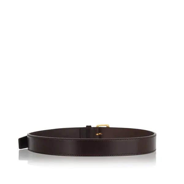Saint Laurent Buckle Belt - Black