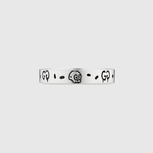 Gucci Ghost Motif Ring
