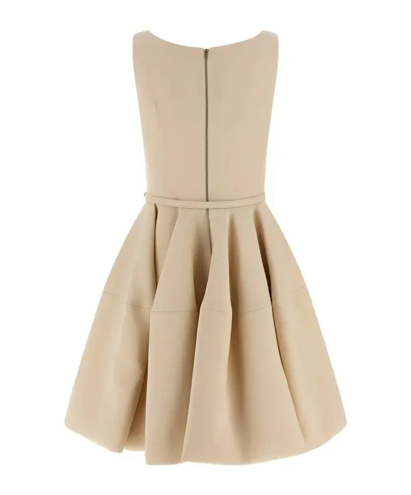 Fendi Belted Waist Sleeveless Mini Dress
